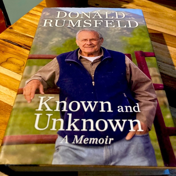 Other | Donald Rumsfeld Hardcover Book | Poshmark